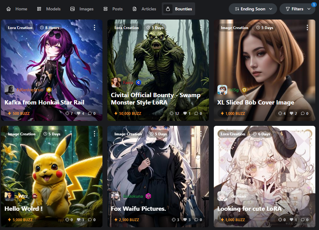 Civitai's Guide to Bounties! - Civitai Education