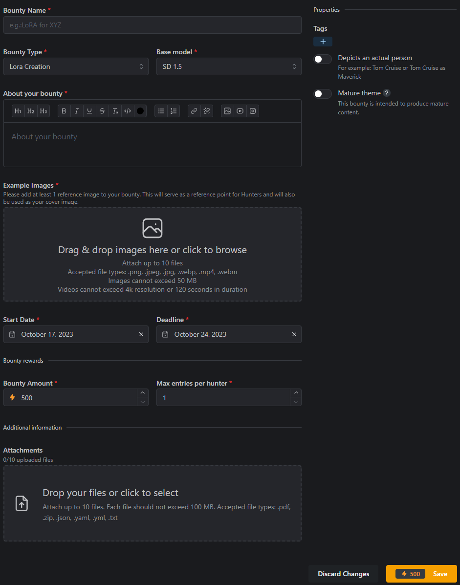 Civitai's Guide to Bounties! - Civitai Education